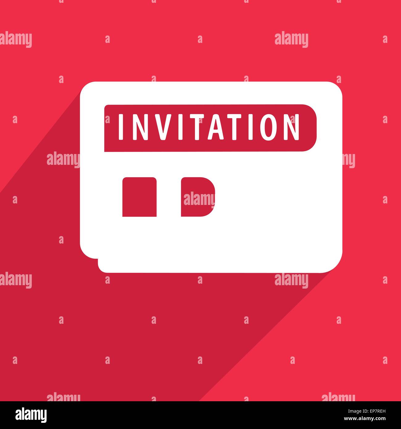 Carte d'Invitation à une fête Image Vectorielle Stock - Alamy