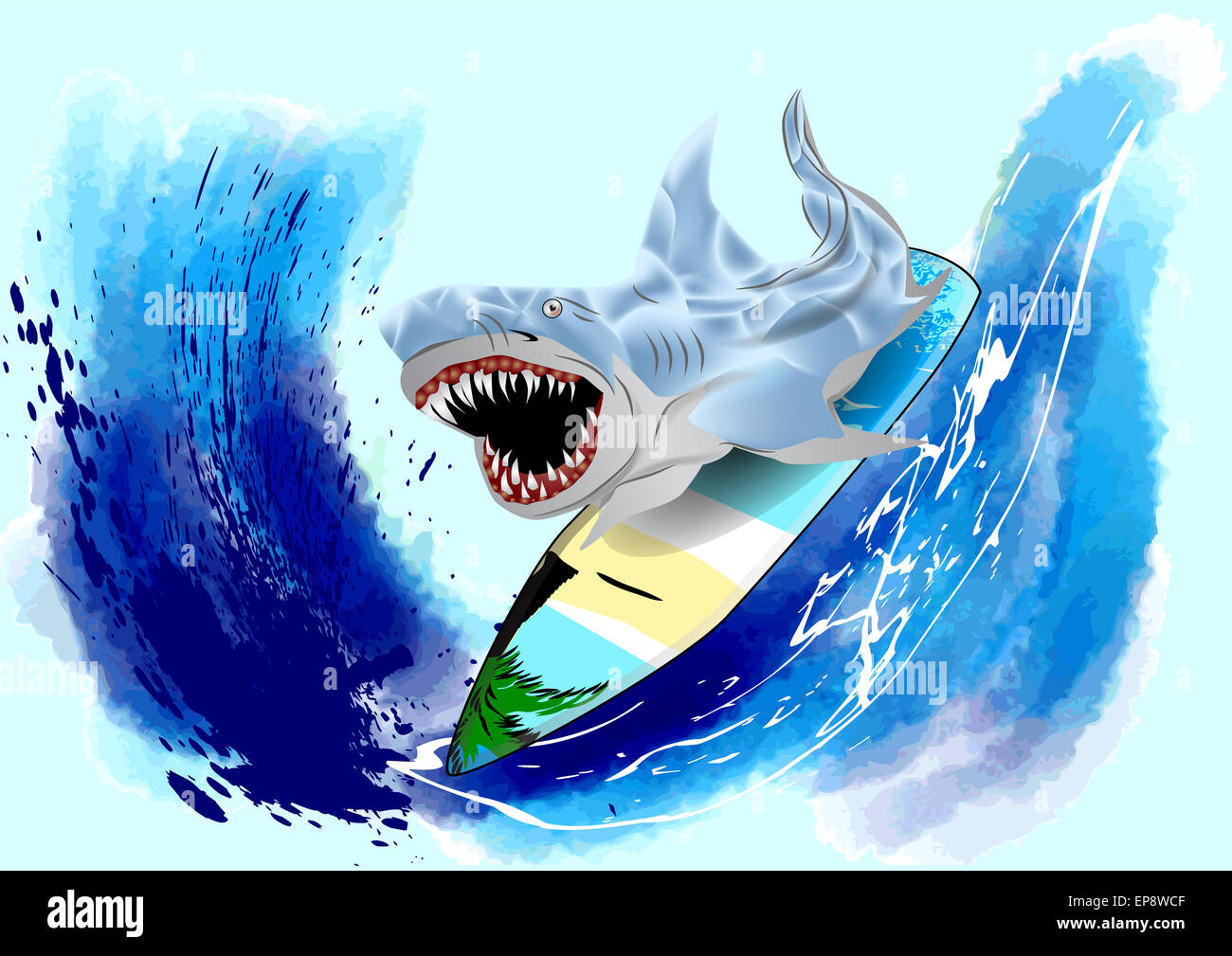 Surfeur requin Banque de photographies et d’images à haute résolution ...