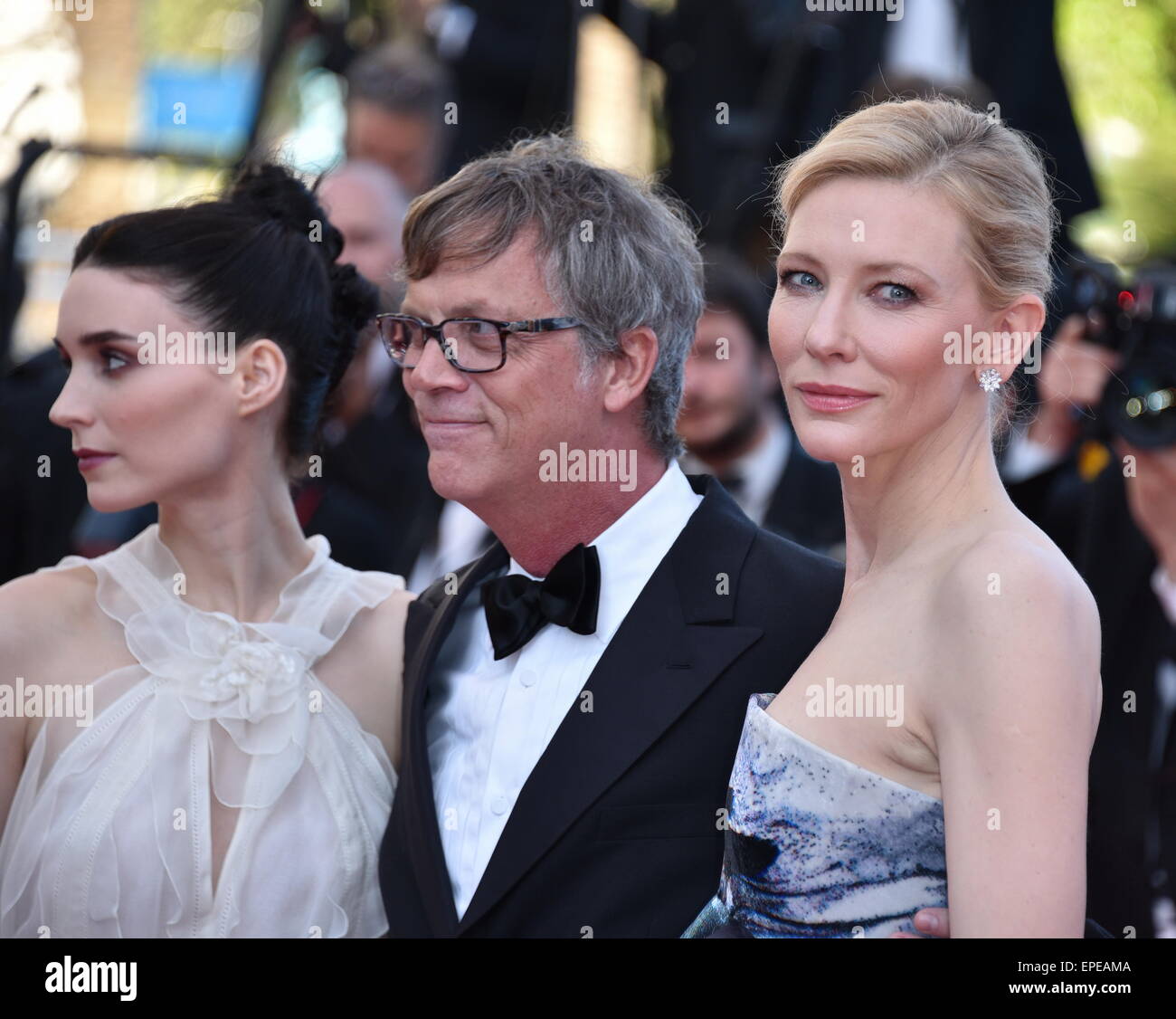 L'actrice Rooney Mara, directeur Todd Haynes et l'actrice Cate ...