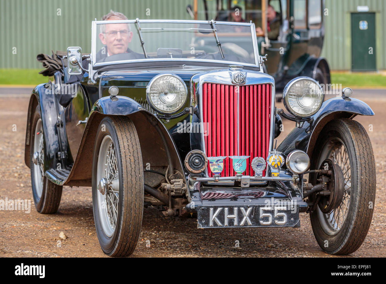 Vintage 1939 MG Midget TA Photo Stock - Alamy