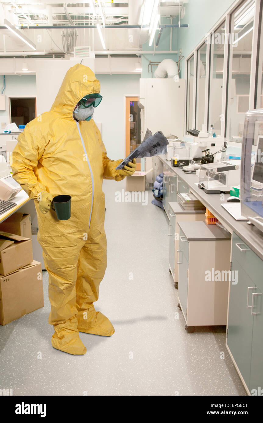 Costume de hazmat Banque de photographies et d’images à haute ...