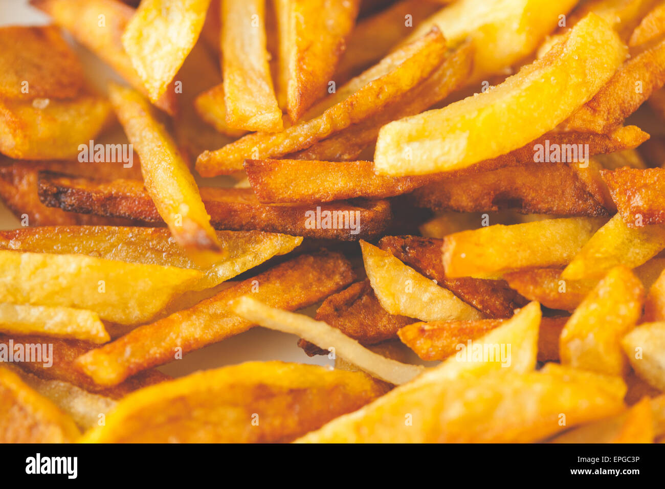 Pommes de terre rissolées Photo Stock - Alamy