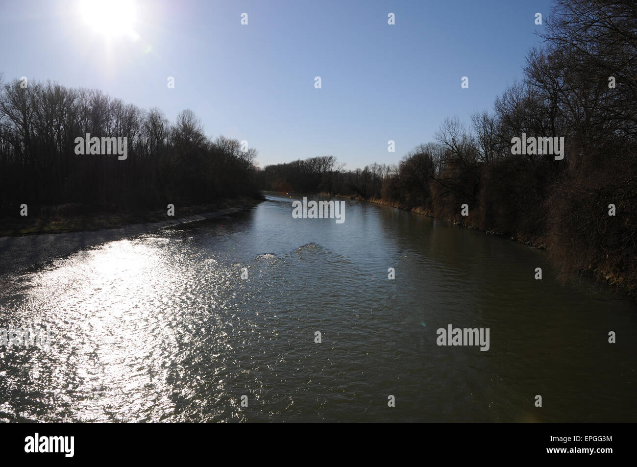 Isar river Banque de photographies et d’images à haute résolution - Alamy