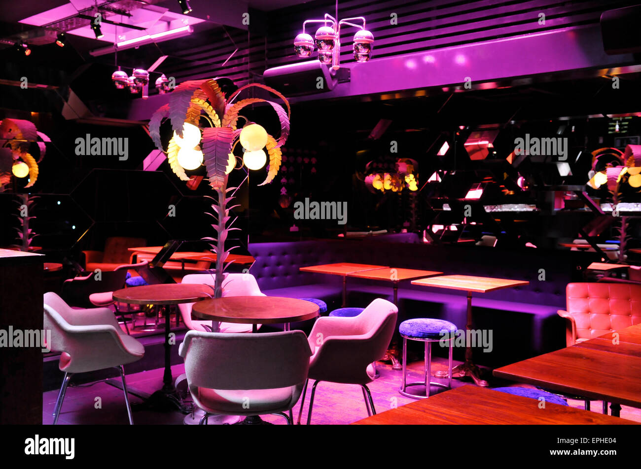 Shoreditch cocktail bar Banque de photographies et d’images à haute ...