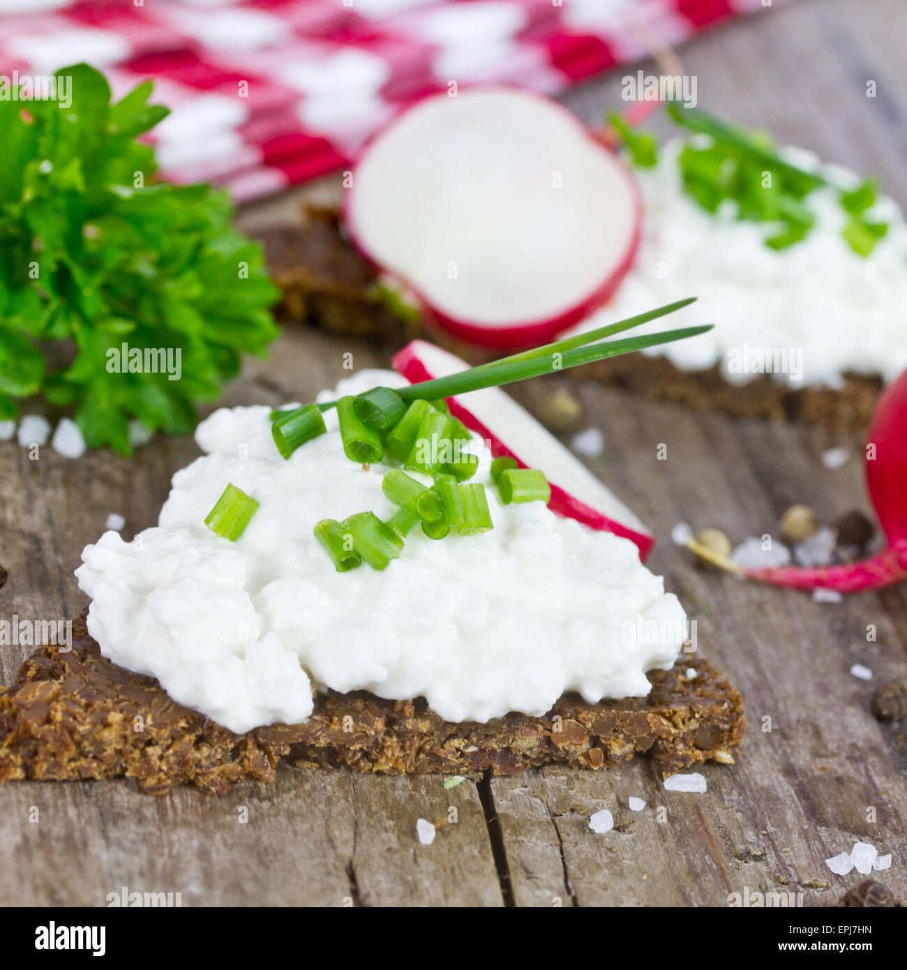 Le cottage au fromage Banque de photographies et d’images à haute ...