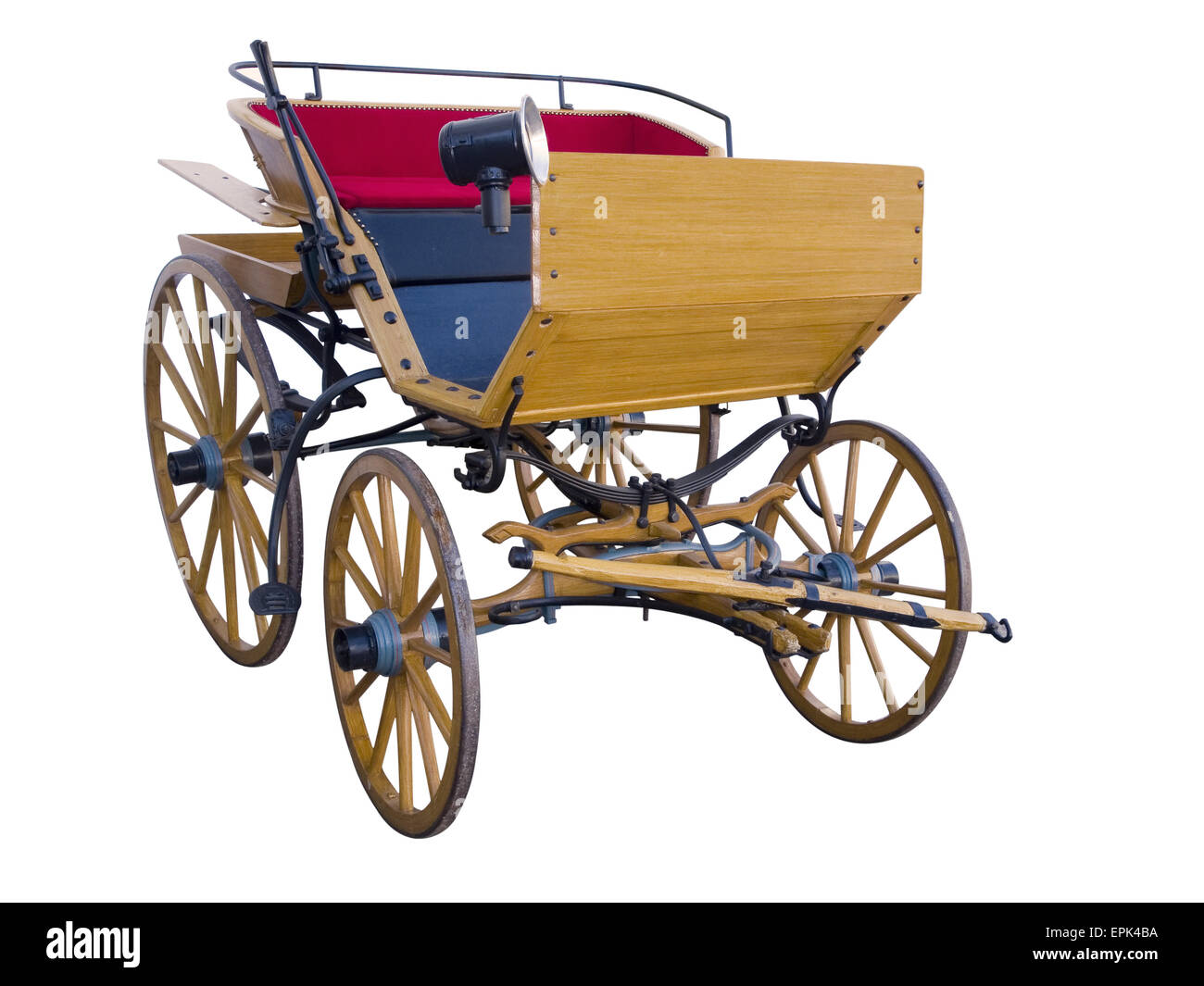 Horse drawn caleche Banque d'images détourées - Alamy