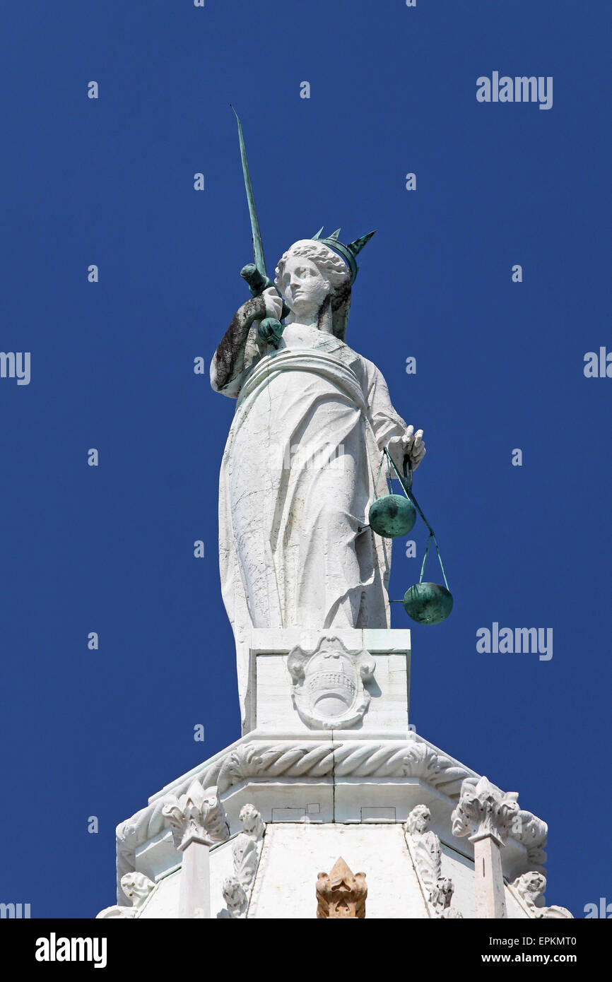 Statue lady justice justicia law Banque de photographies et d’images à ...