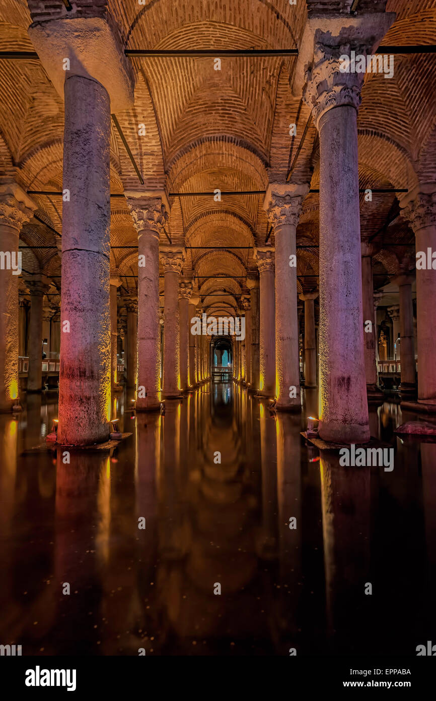 La Citerne basilique Istanbul Turquie Photo Stock - Alamy