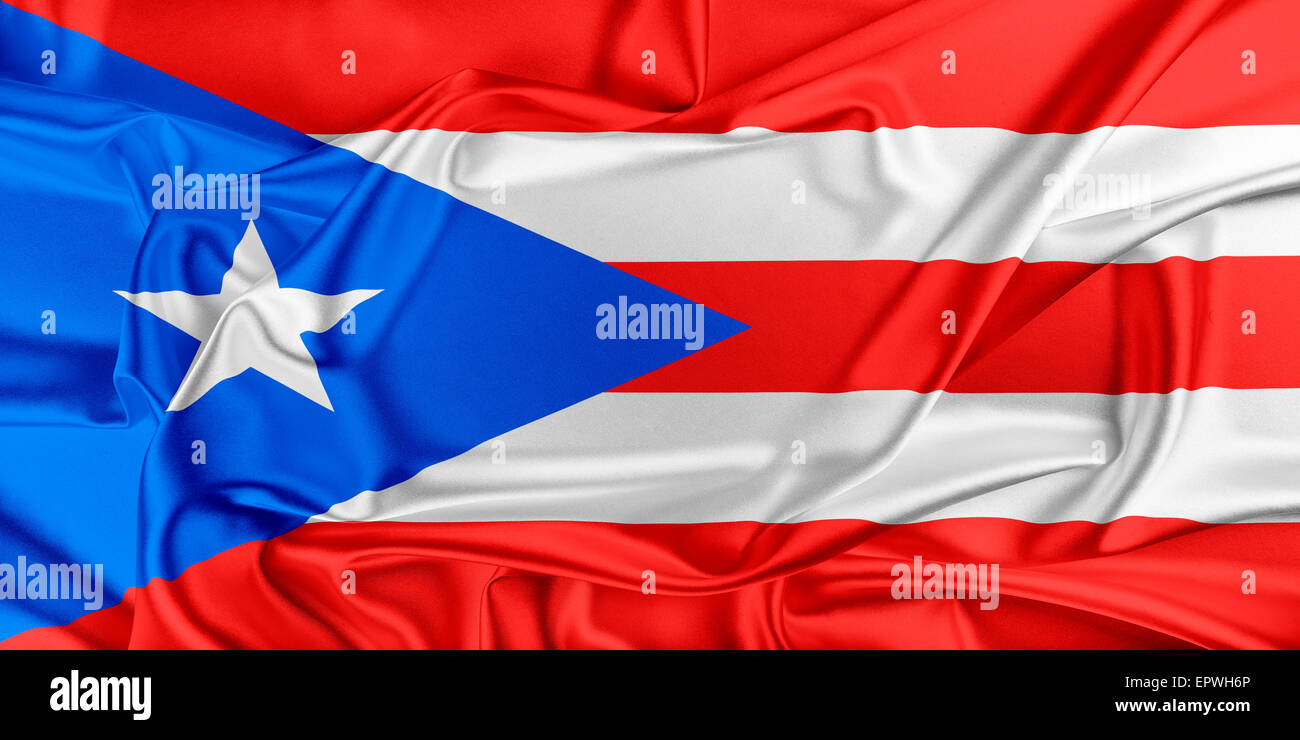 Drapeau de puerto rico Banque de photographies et d’images à haute ...