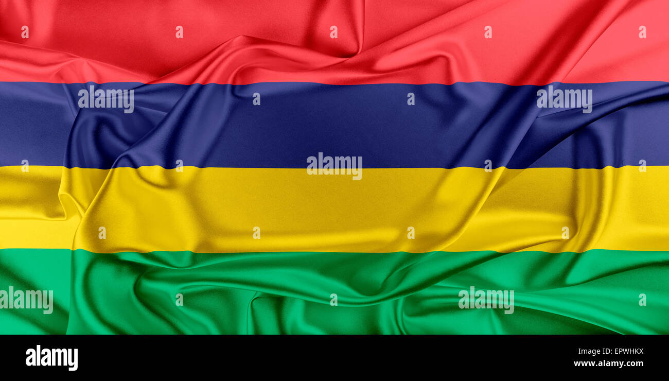 Mauritius flag icon Banque de photographies et d’images à haute ...