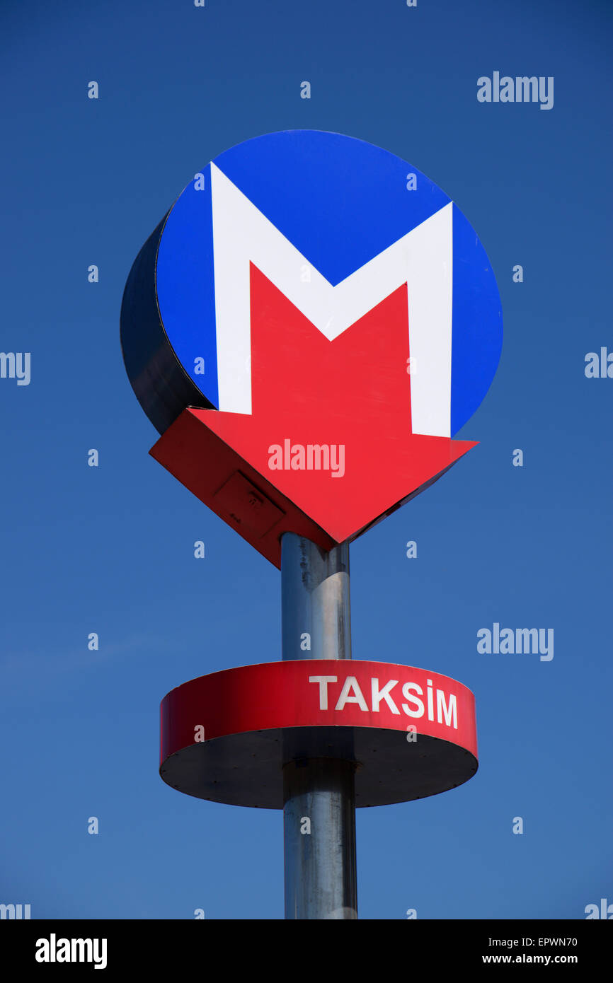 Istanbul metro sign Banque de photographies et d’images à haute ...