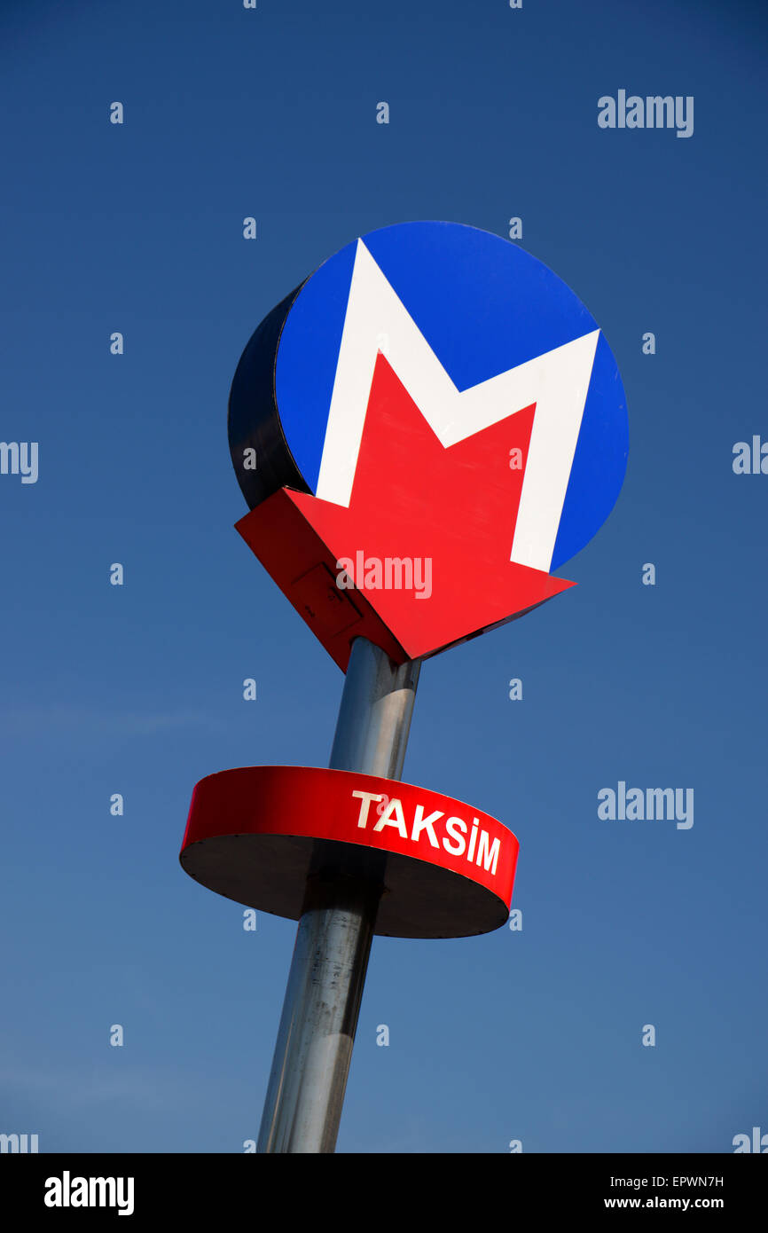 Istanbul metro sign Banque de photographies et d’images à haute ...