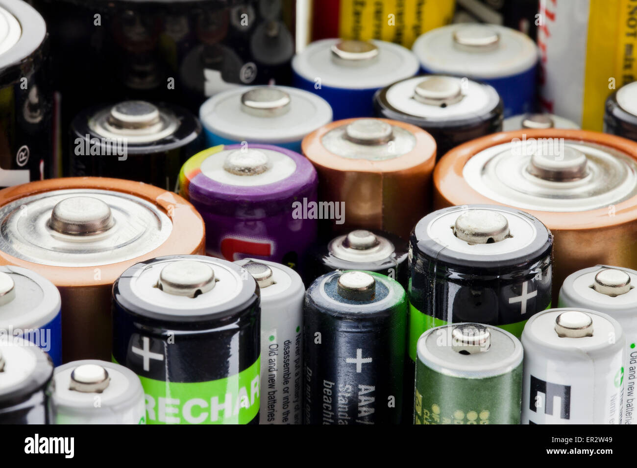 Les types des piles Banque de photographies et d’images à haute ...