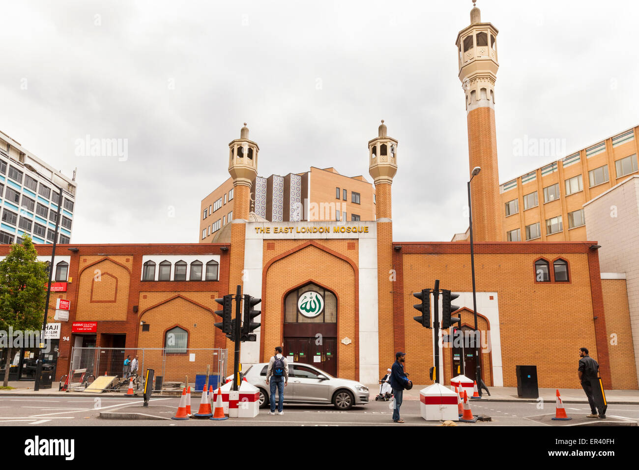 East London Mosque à Whitechapel, Tower Hamlets, une des plus grandes ...