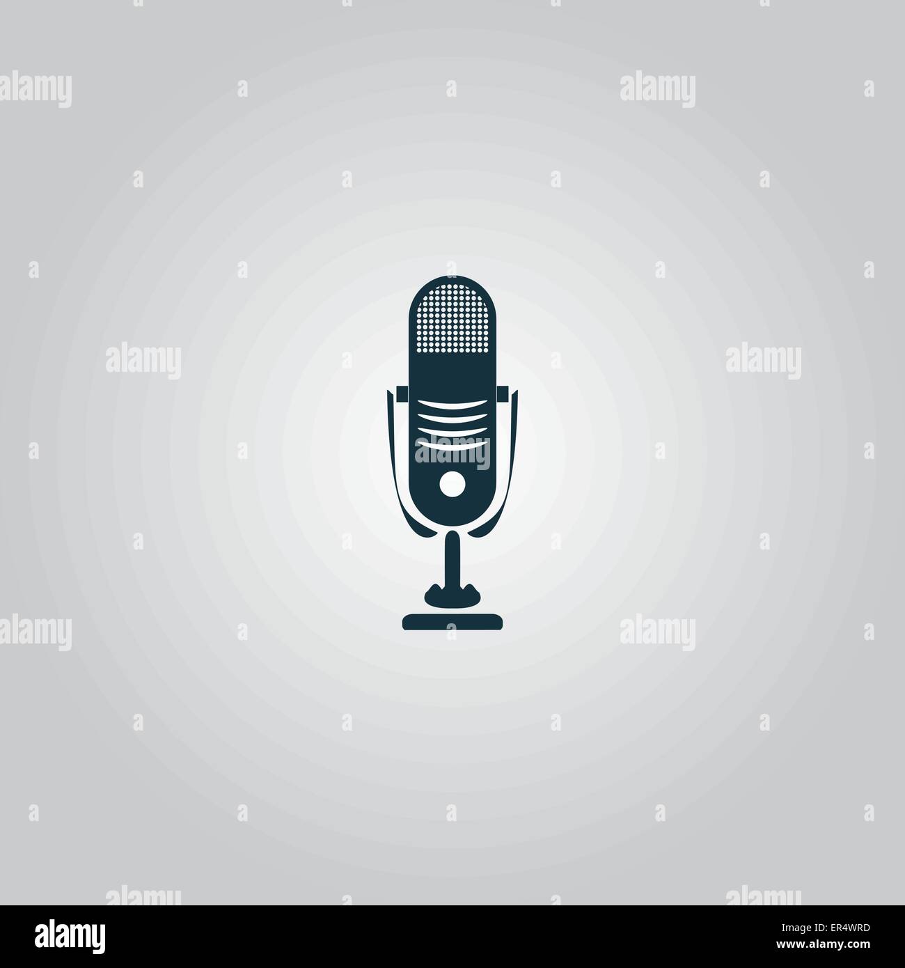 Shure microphone Banque d'images vectorielles - Alamy