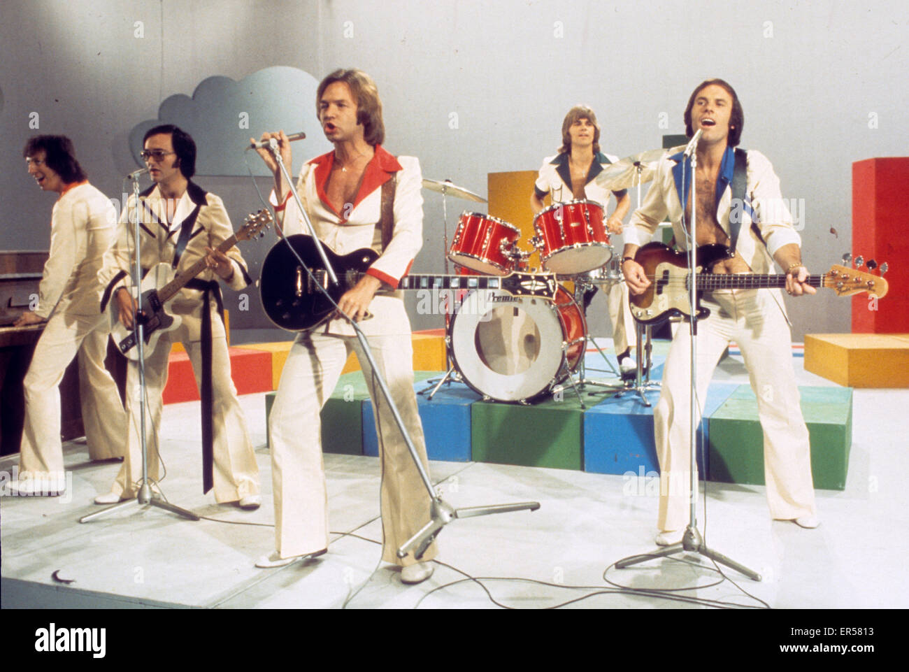 RUBETTES UK pop Group en 1974 Photo Stock - Alamy
