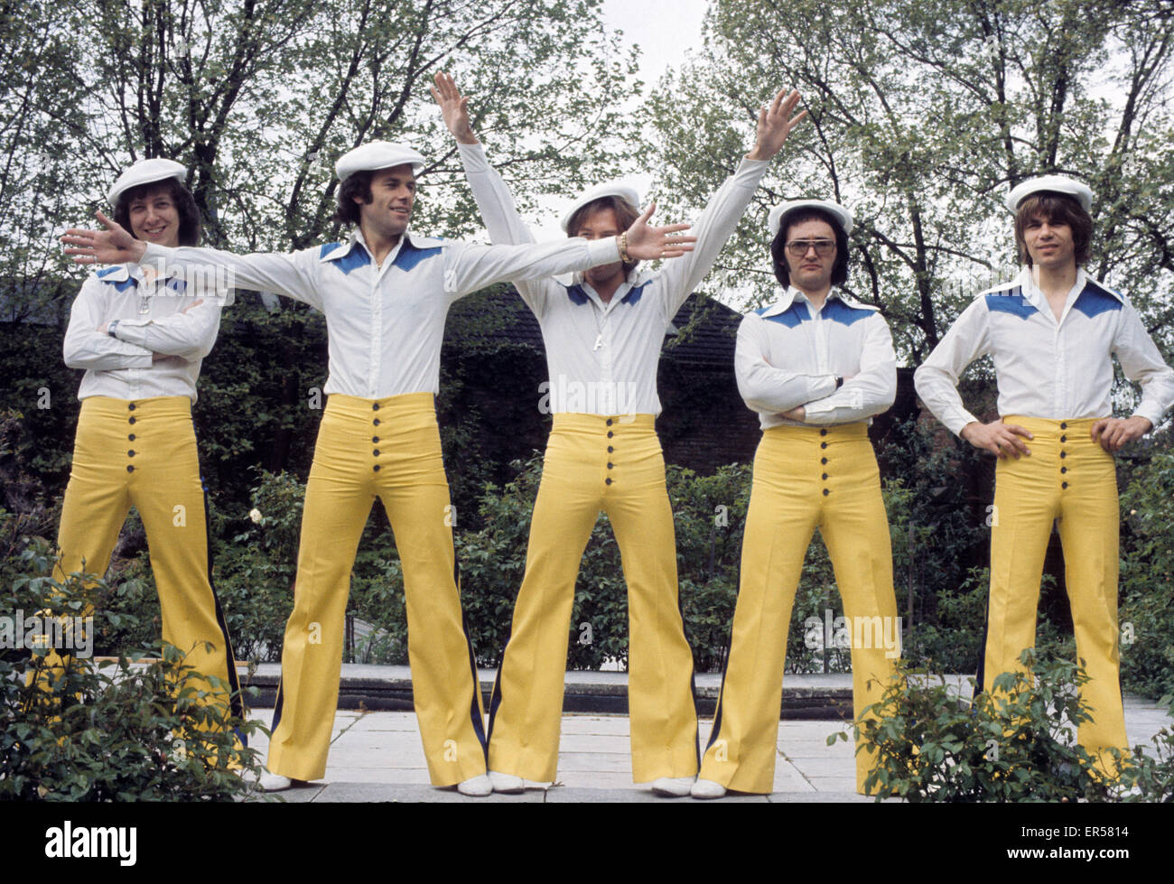 RUBETTES UK pop Group en 1974 Photo Stock - Alamy