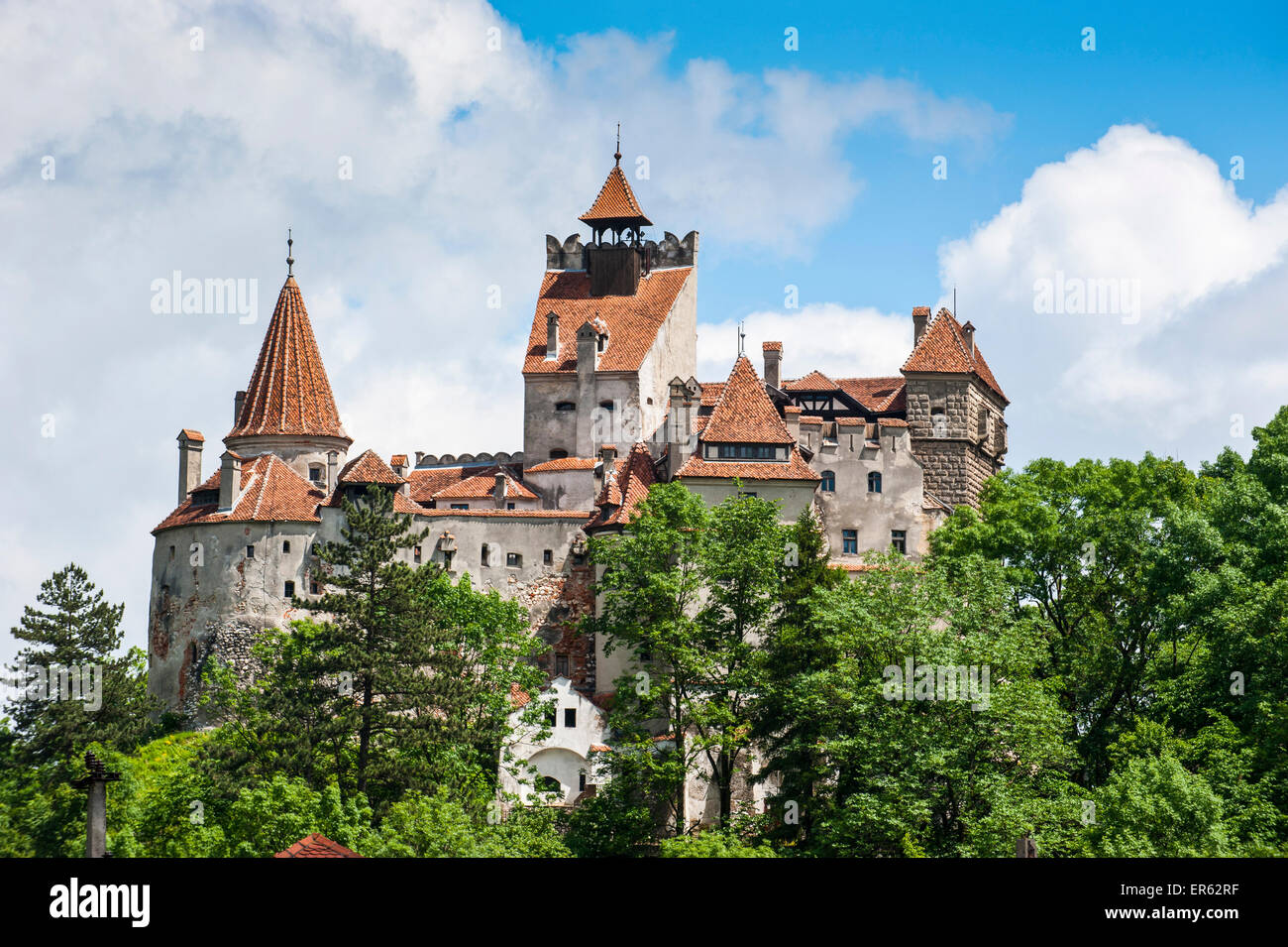 Le Château de Bran, le château de Dracula, son, Transylvanie, Roumanie ...