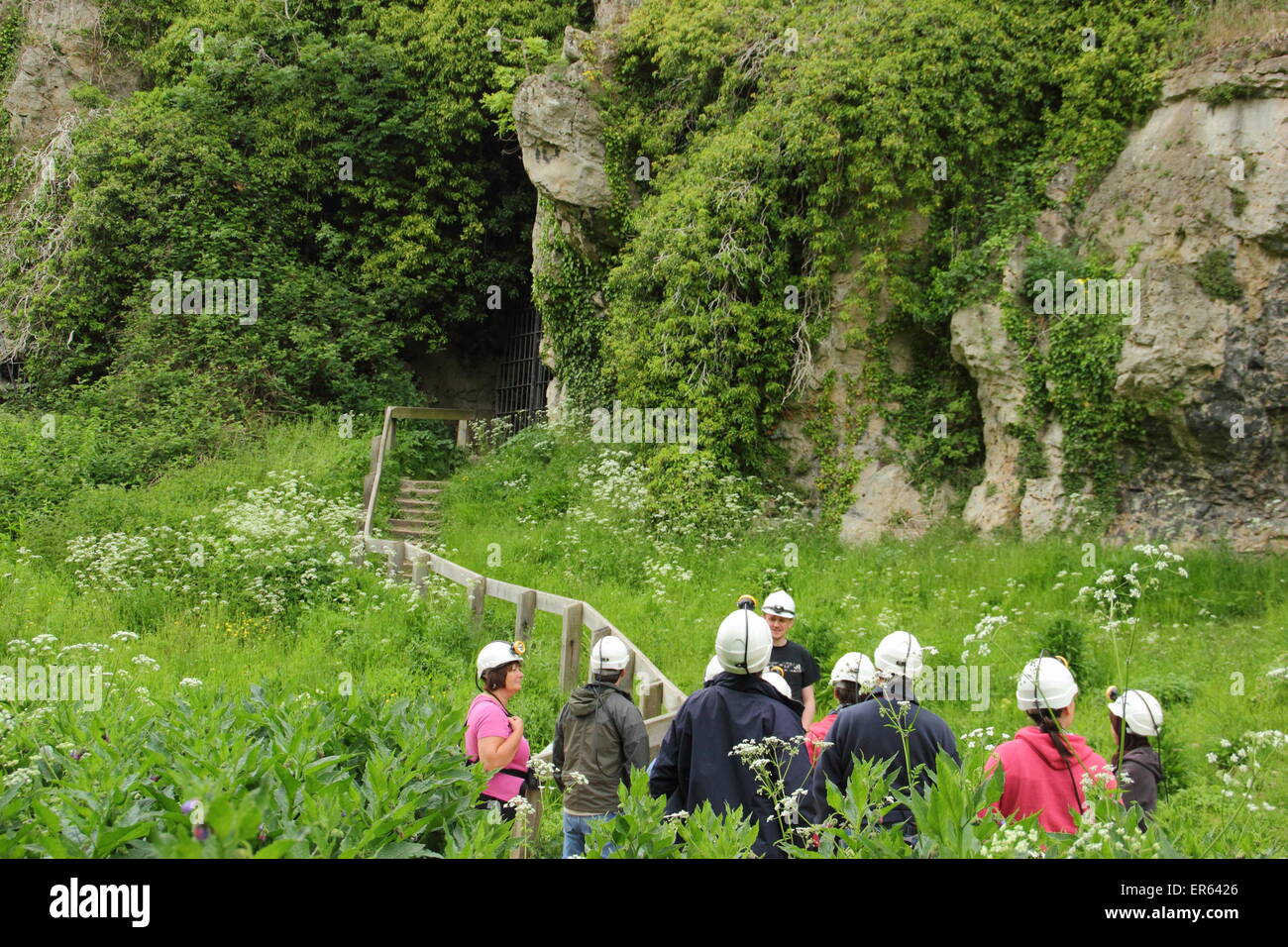 Creswell crags caves Banque de photographies et d’images à haute ...