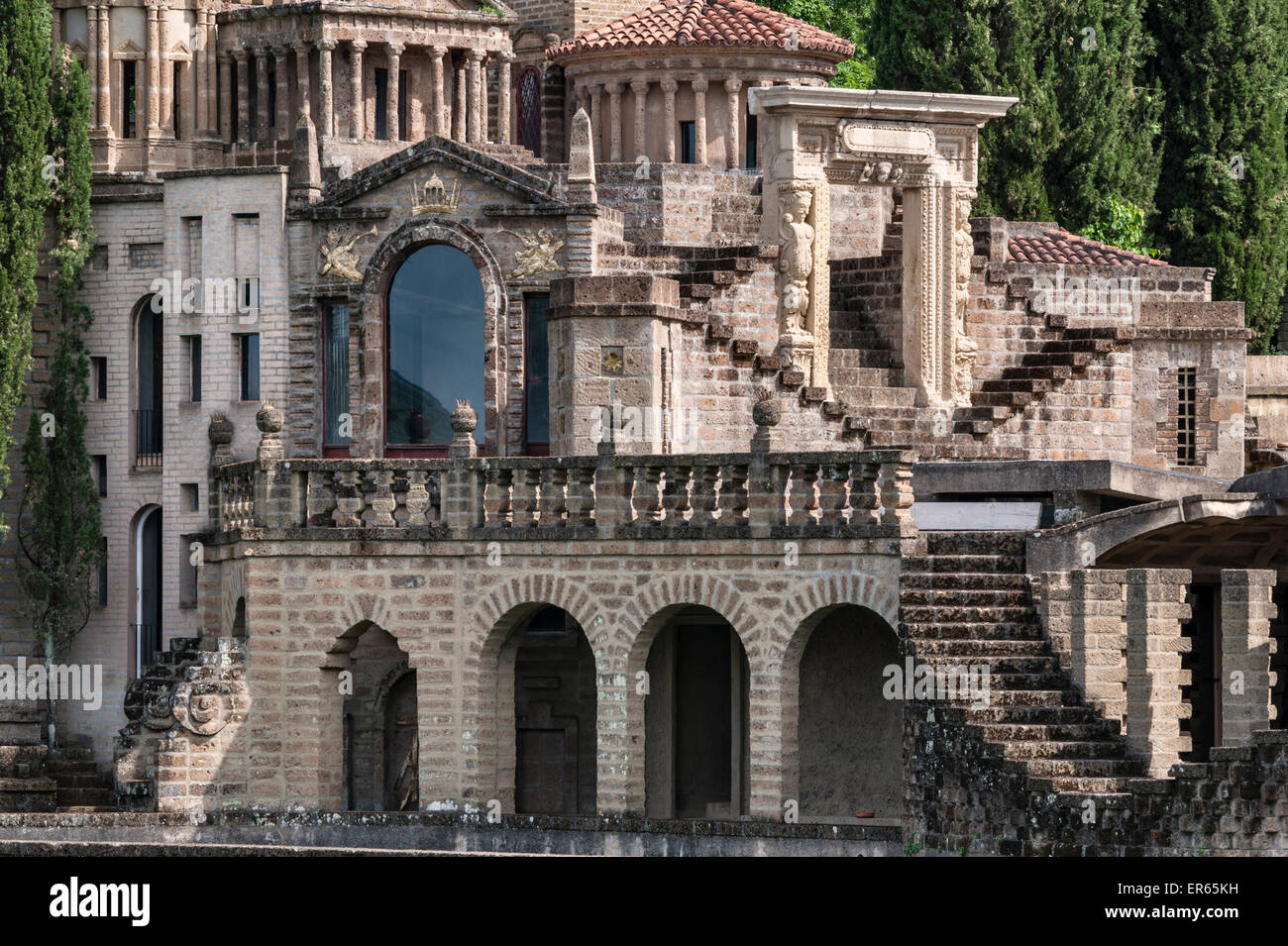 L'excentrique folie architecturale jardin de la Scarzuola, Ombrie ...
