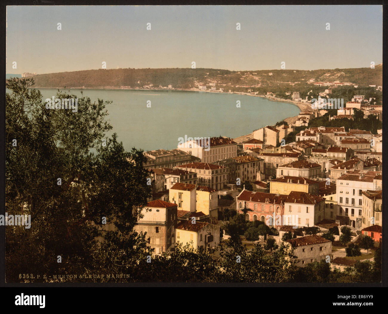 Et le Cap Martin, Menton, Côte d'Azur Photo Stock - Alamy