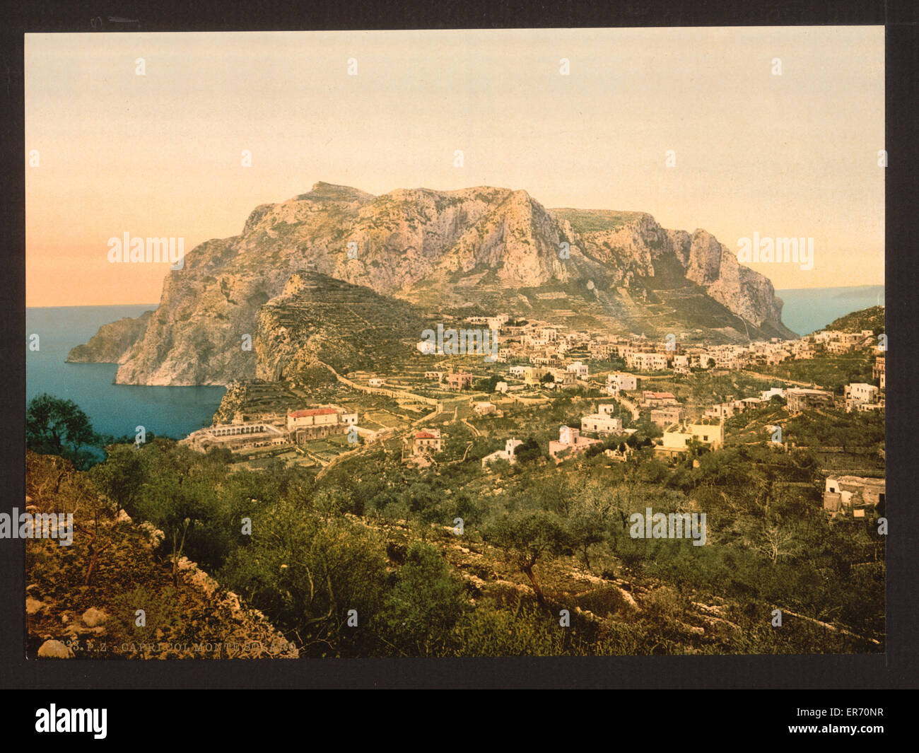 Monte solaro capri Banque de photographies et d’images à haute ...