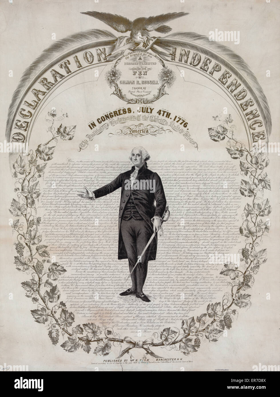 Declaration of independence Banque de photographies et d’images à haute ...