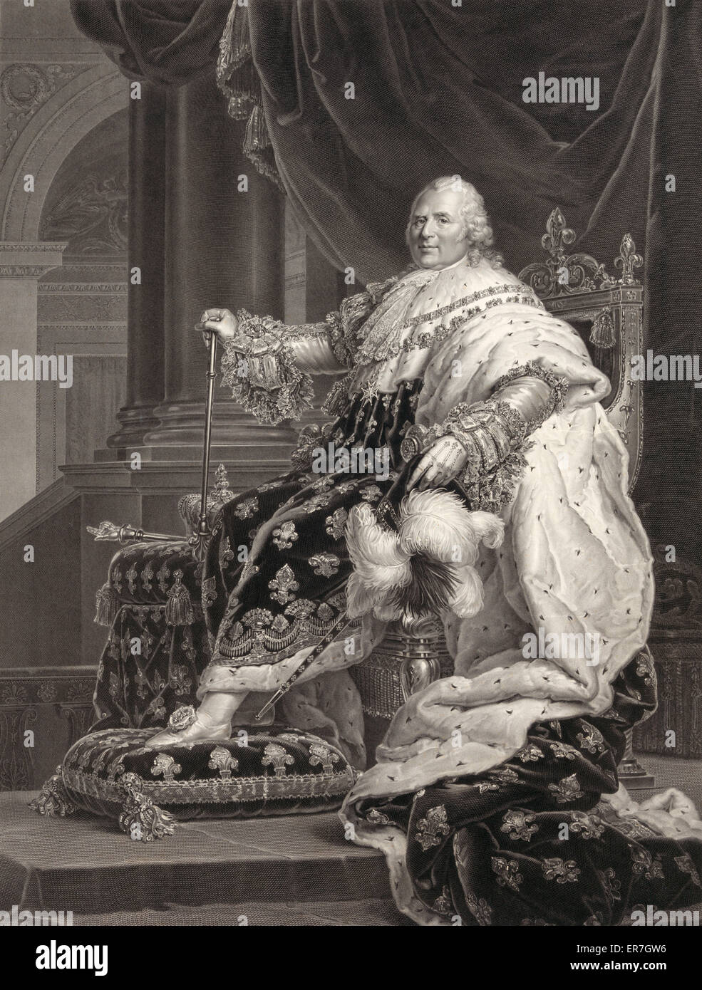 Louis Xviii De France Banque d'image et photos - Alamy