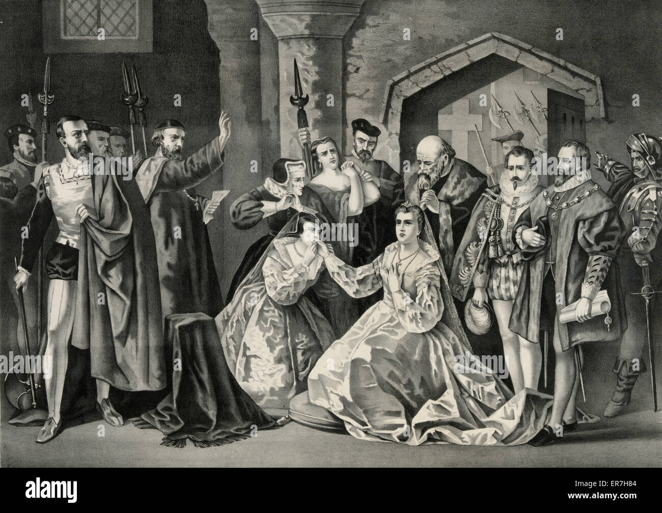 The execution mary queen scots date Banque de photographies et d’images ...