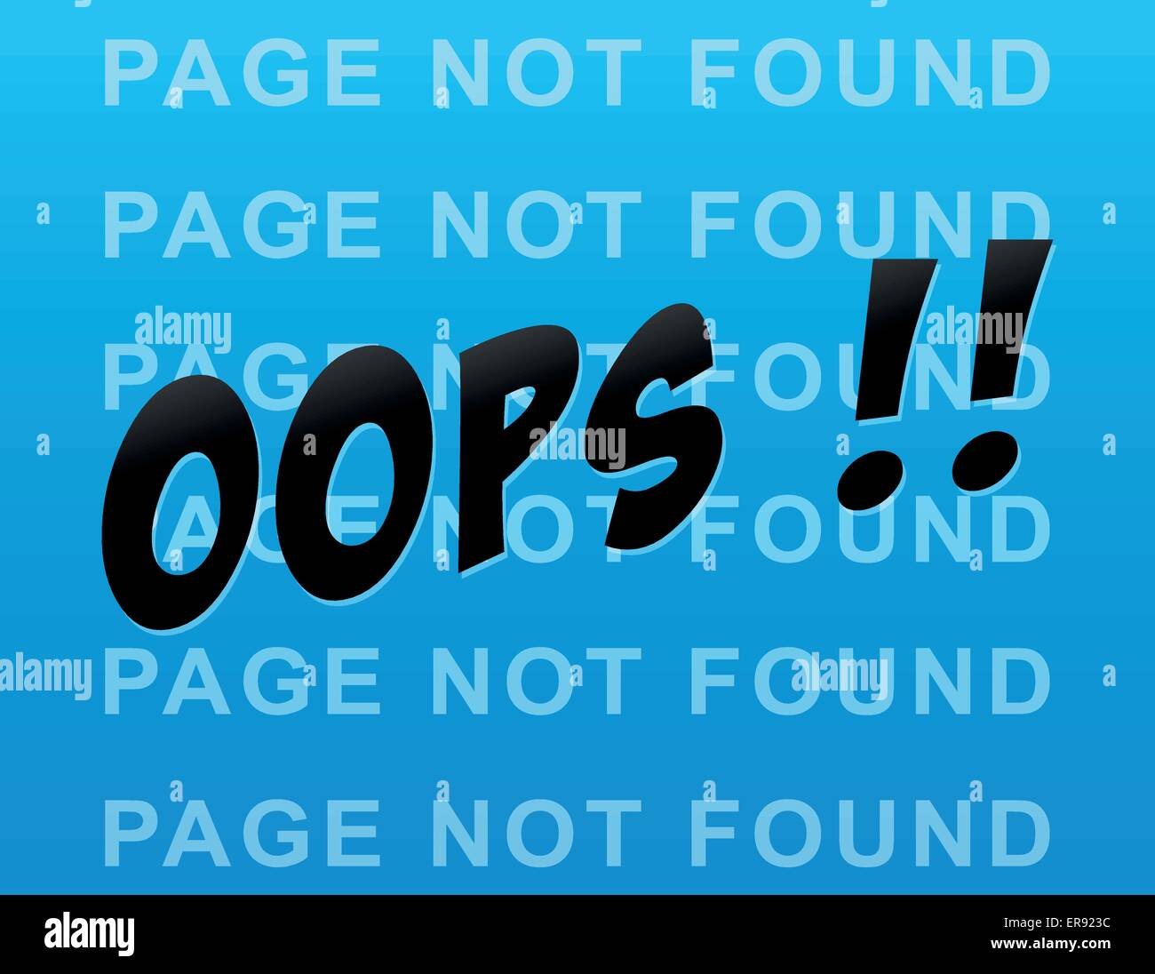 Notion d'erreur informatique Banque d'images vectorielles - Alamy