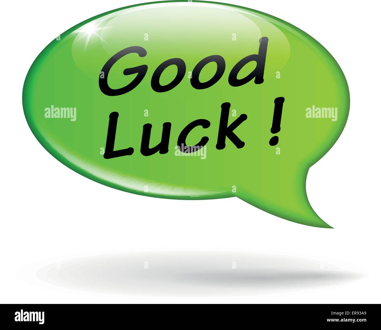 Symbole de bonne chance Banque d'images vectorielles - Alamy