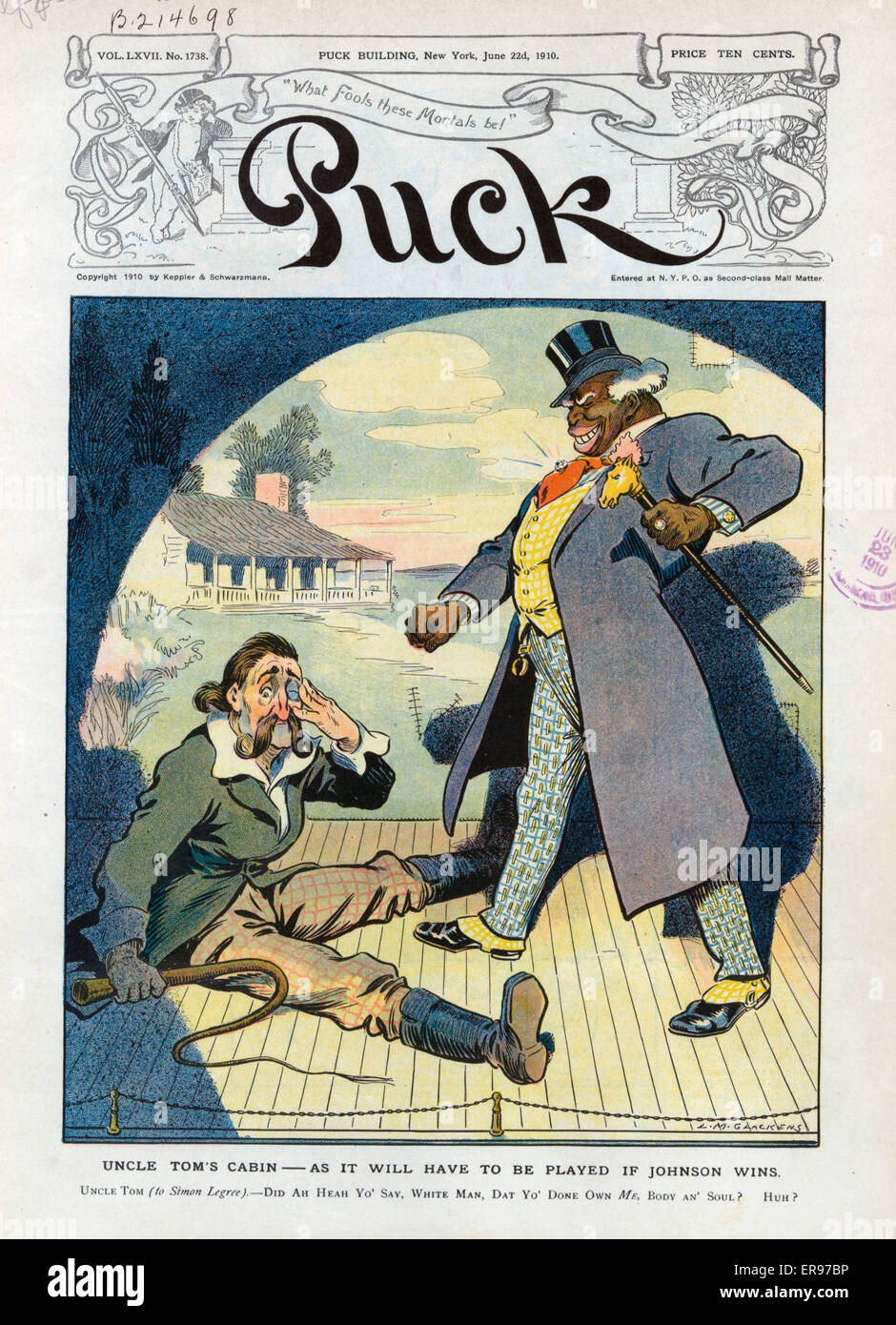 Uncle tom and simon legree Banque de photographies et d’images à haute ...