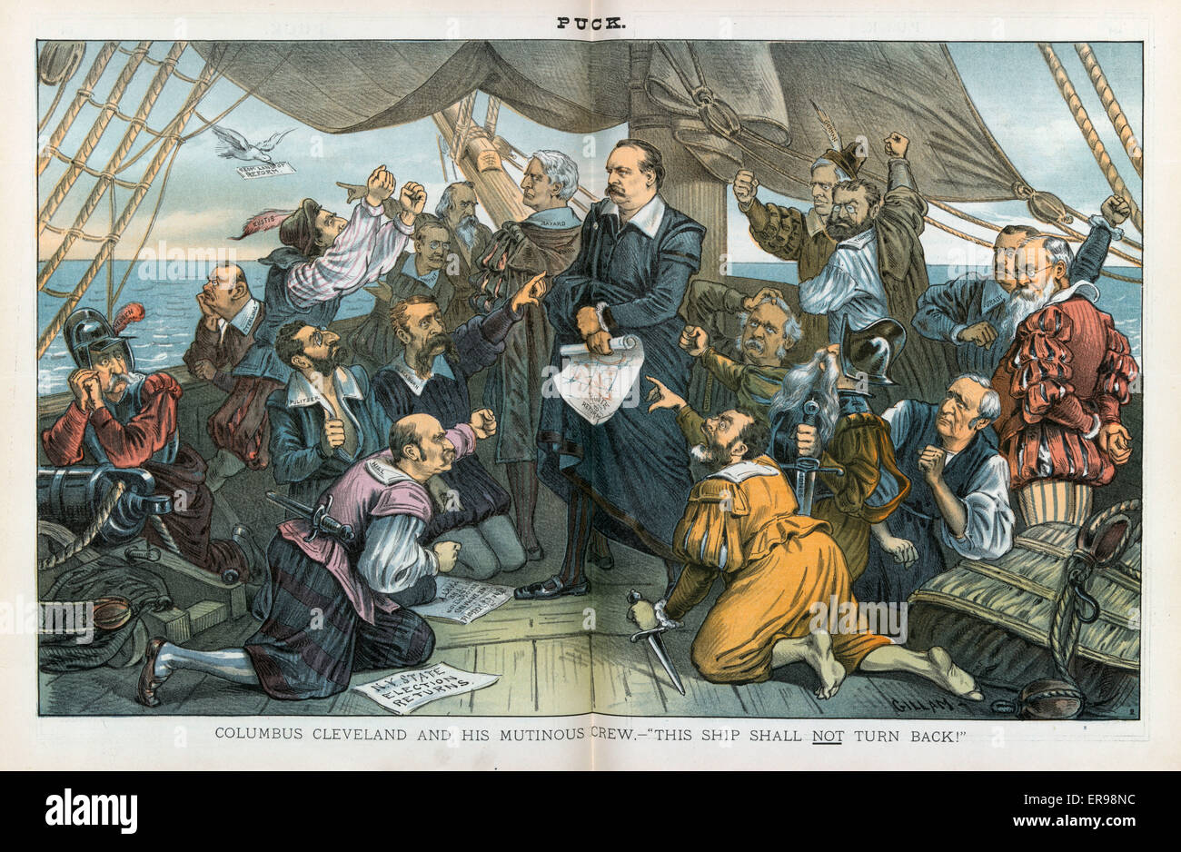 Christopher columbus map Banque de photographies et d’images à haute ...