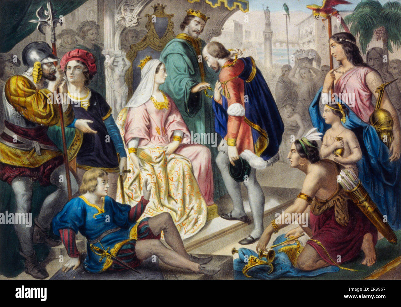 Return Christopher Columbus Banque d'image et photos - Alamy