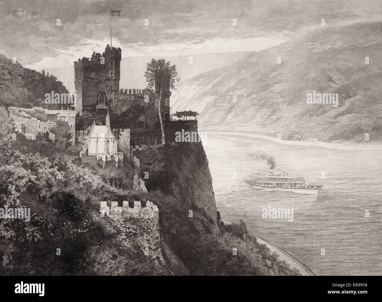 Burg rheinstein castle Banque de photographies et d’images à haute ...