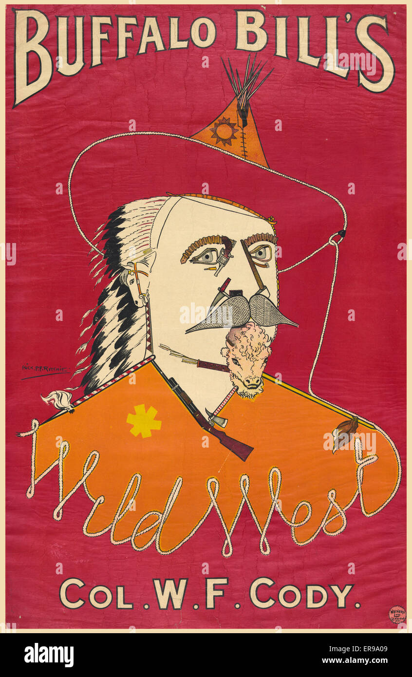 Facture de buffle facture de buffle cody cody Banque de photographies ...