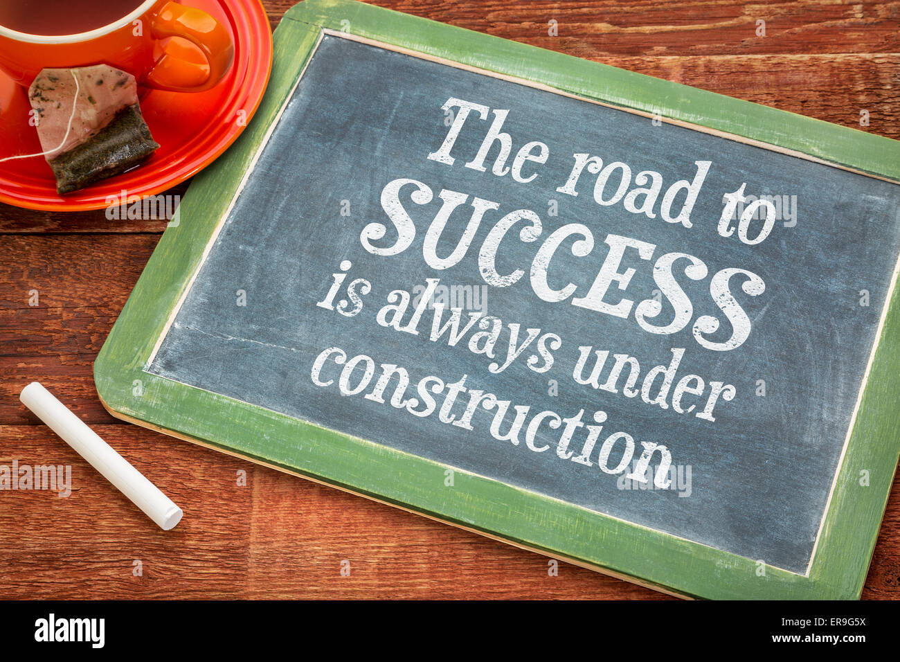 La route du succès est toujours en construction - texte de motivation ...