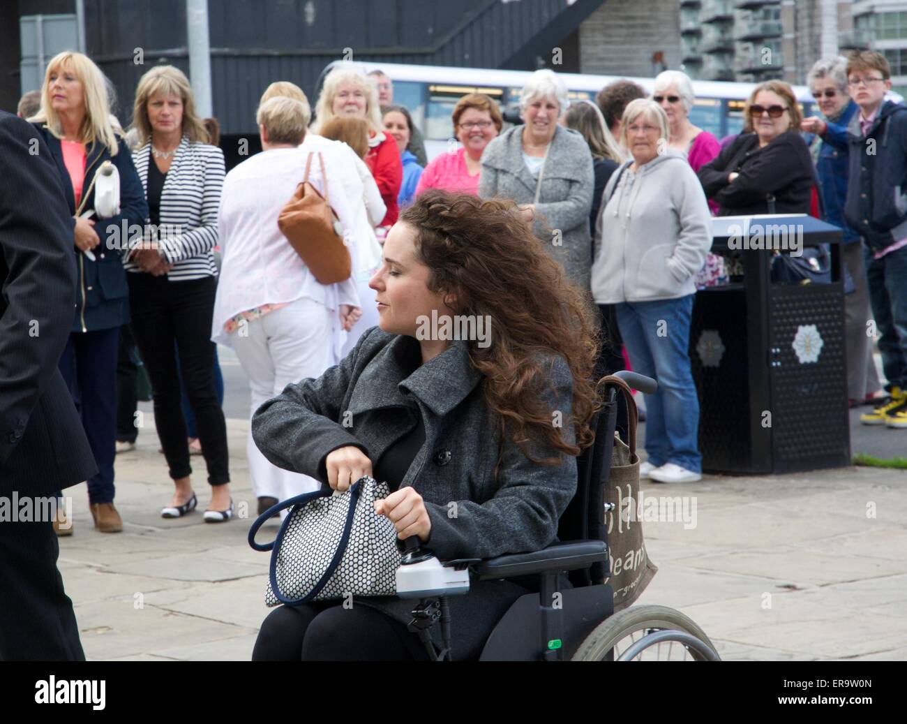 Manchester, UK 30 mai 2015 Cherylee Houston, qui joue Izzy Armstrong ...