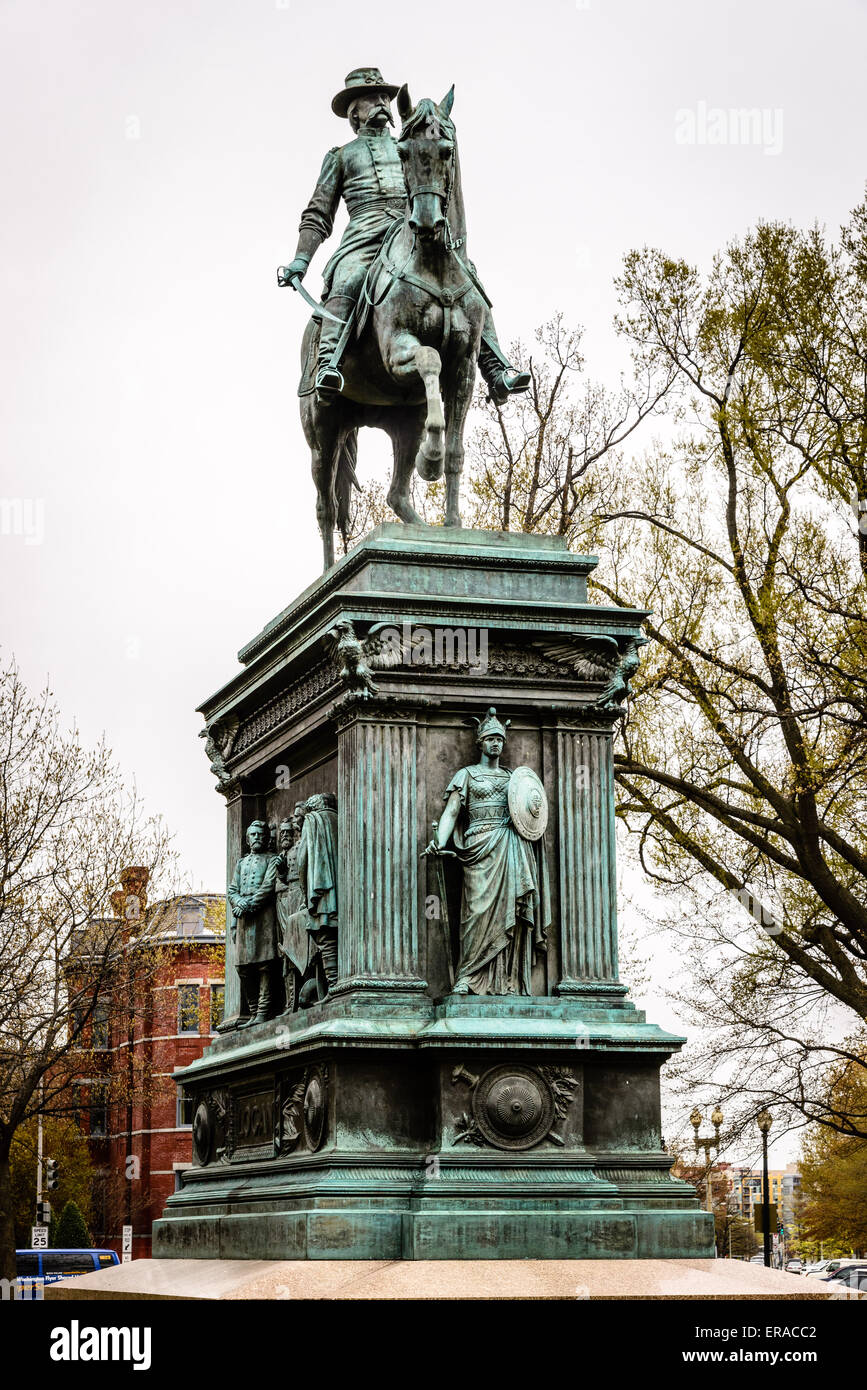Monumento a john alexander logan Banque de photographies et d’images à ...