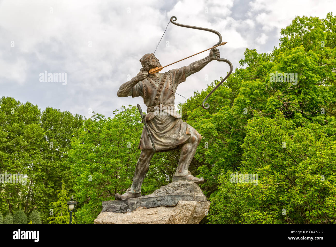 Archer statue Banque de photographies et d’images à haute résolution ...