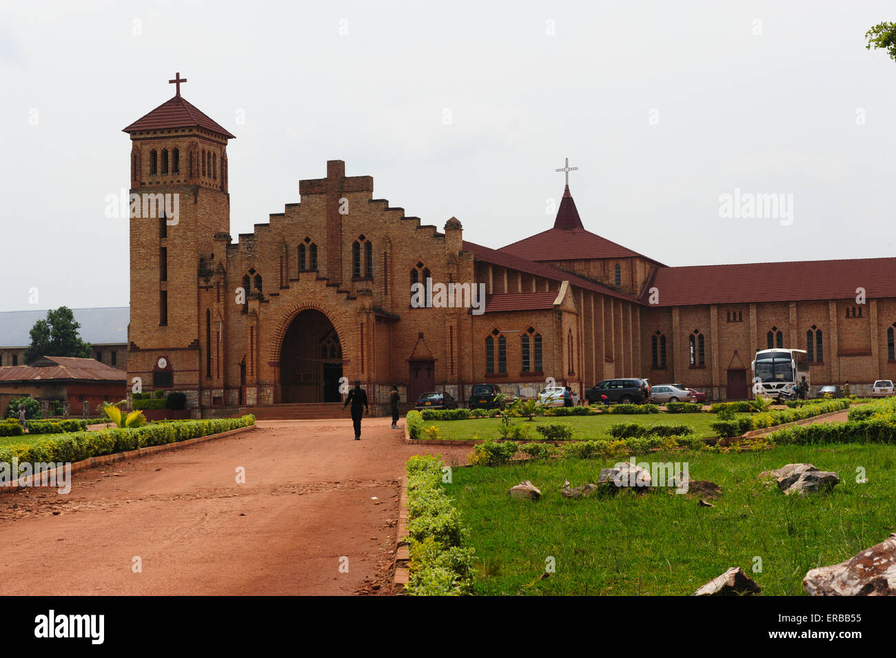 La Cathédrale Notre Dame de la sagesse à Butare, Rwanda Photo Stock - Alamy