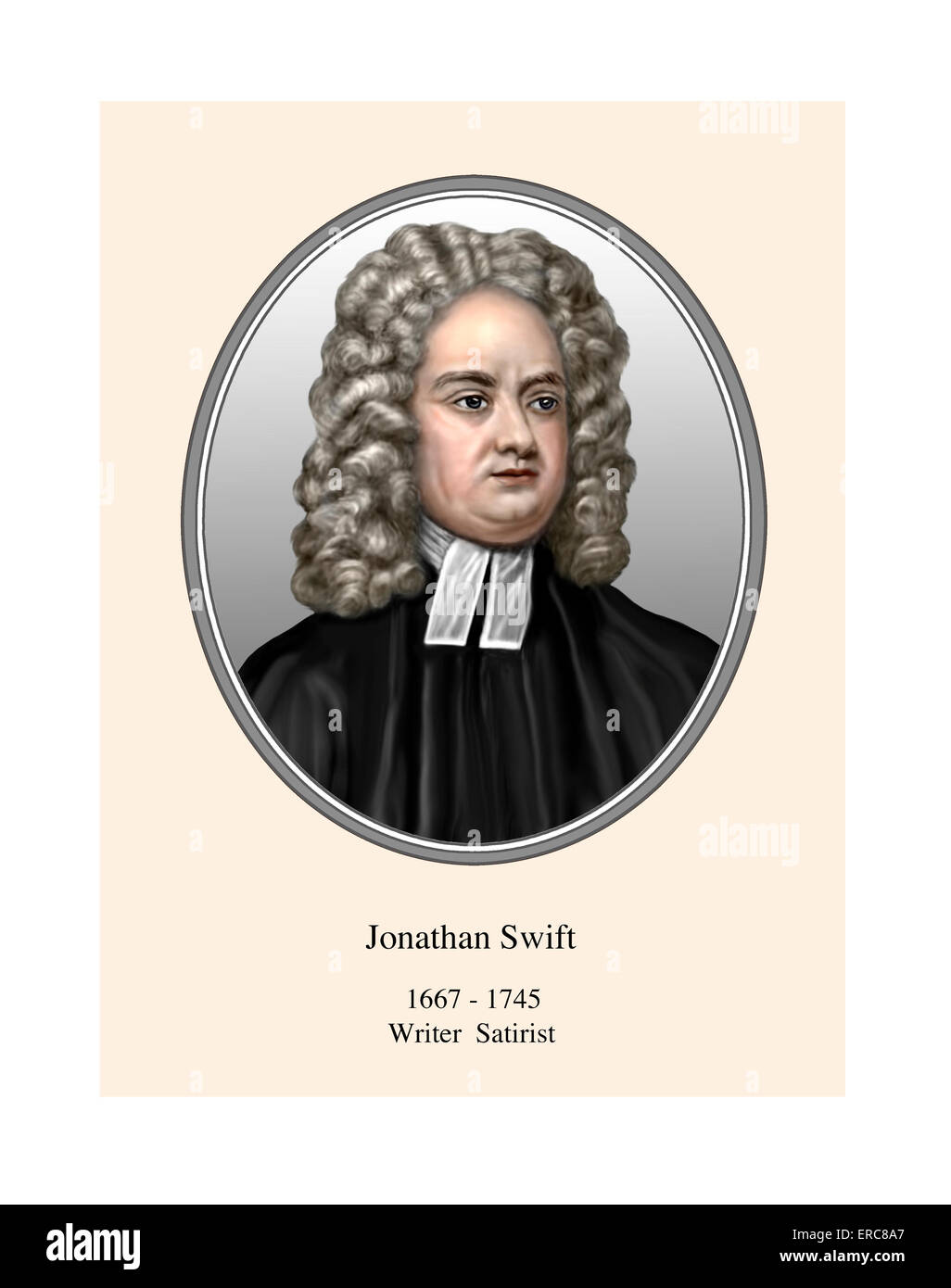 Jonathan swift ou isaac bickerstaff Banque de photographies et d’images ...