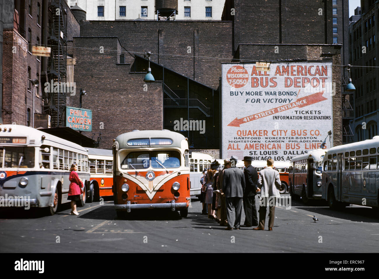 Bus des années 1940 Banque de photographies et d’images à haute ...