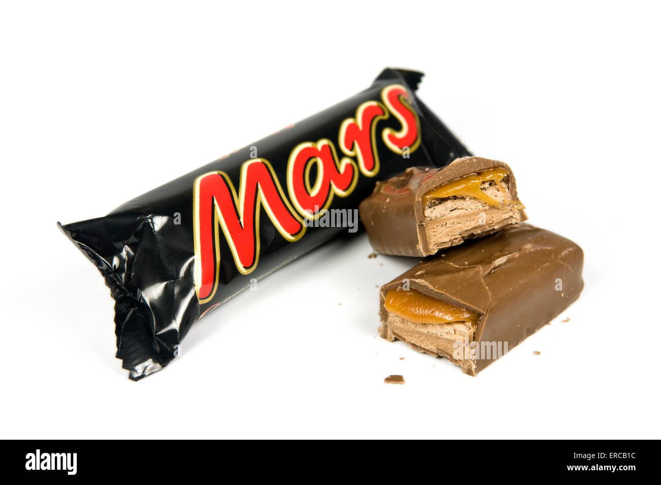 Mars bar fond blanc Banque de photographies et d’images à haute ...