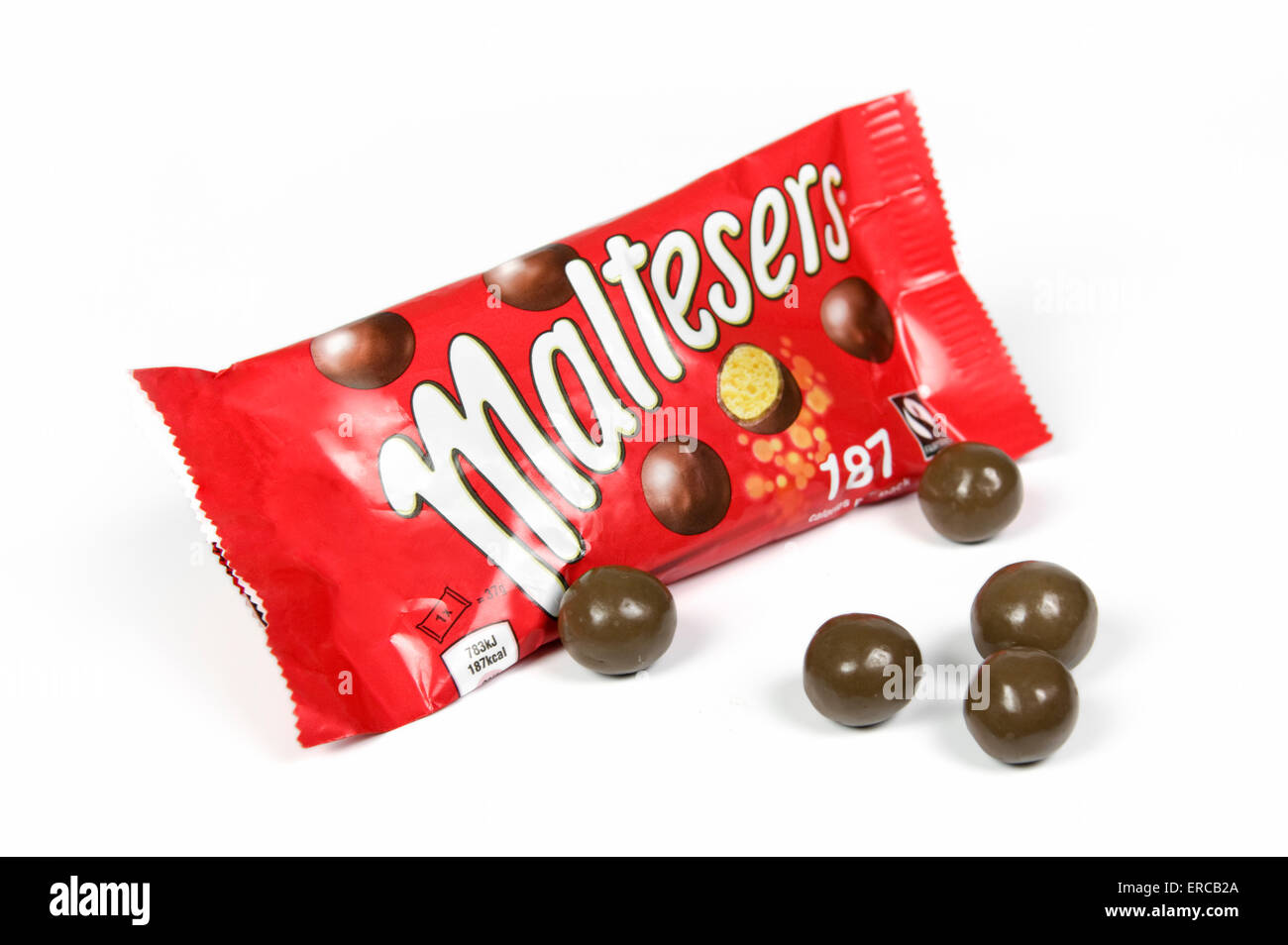 Sachet de maltesers au chocolat Banque de photographies et d’images à ...