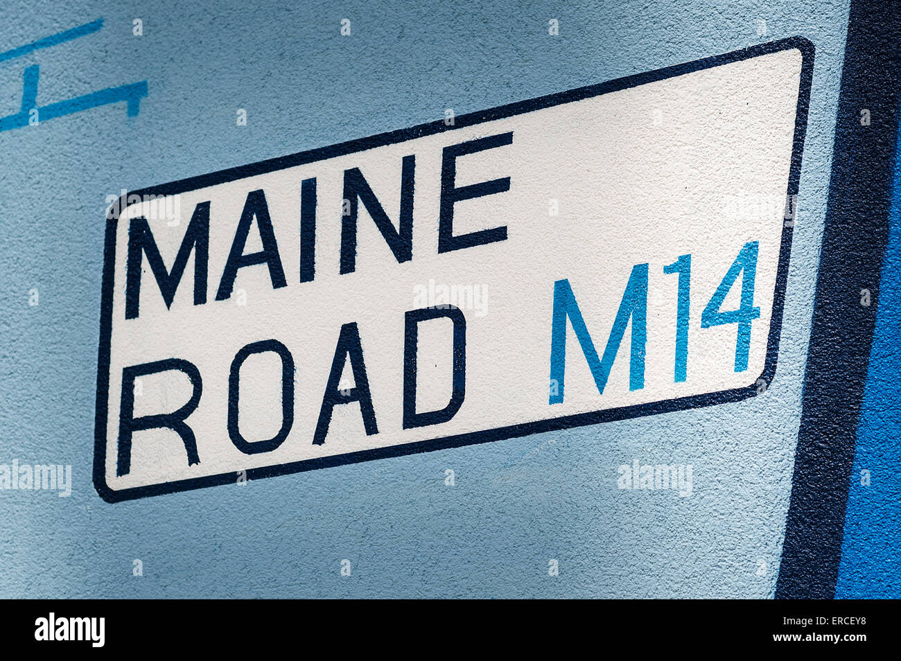 Manchester maine road Banque de photographies et d’images à haute ...