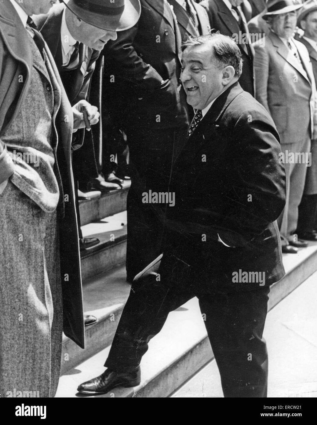 FIORELLO H. LA GUARDIA (1882-1947) Homme politique américain, en tant ...