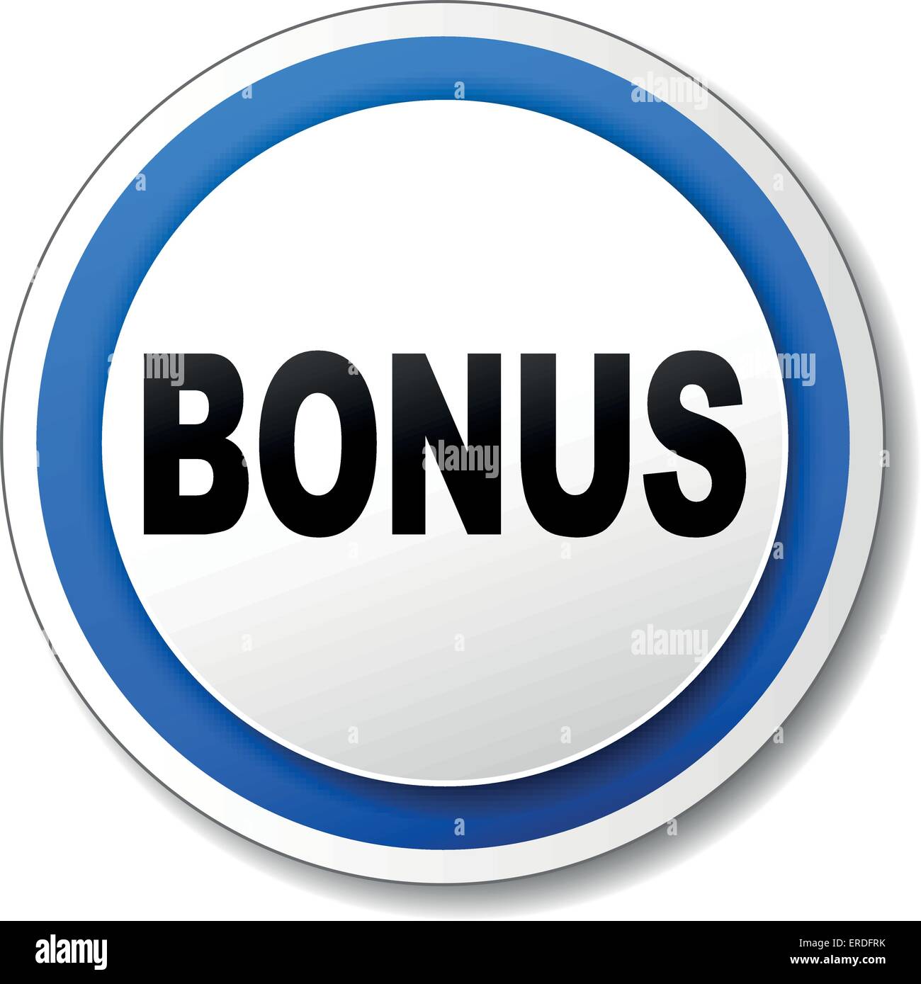 Bonus icon Banque d'images vectorielles - Alamy