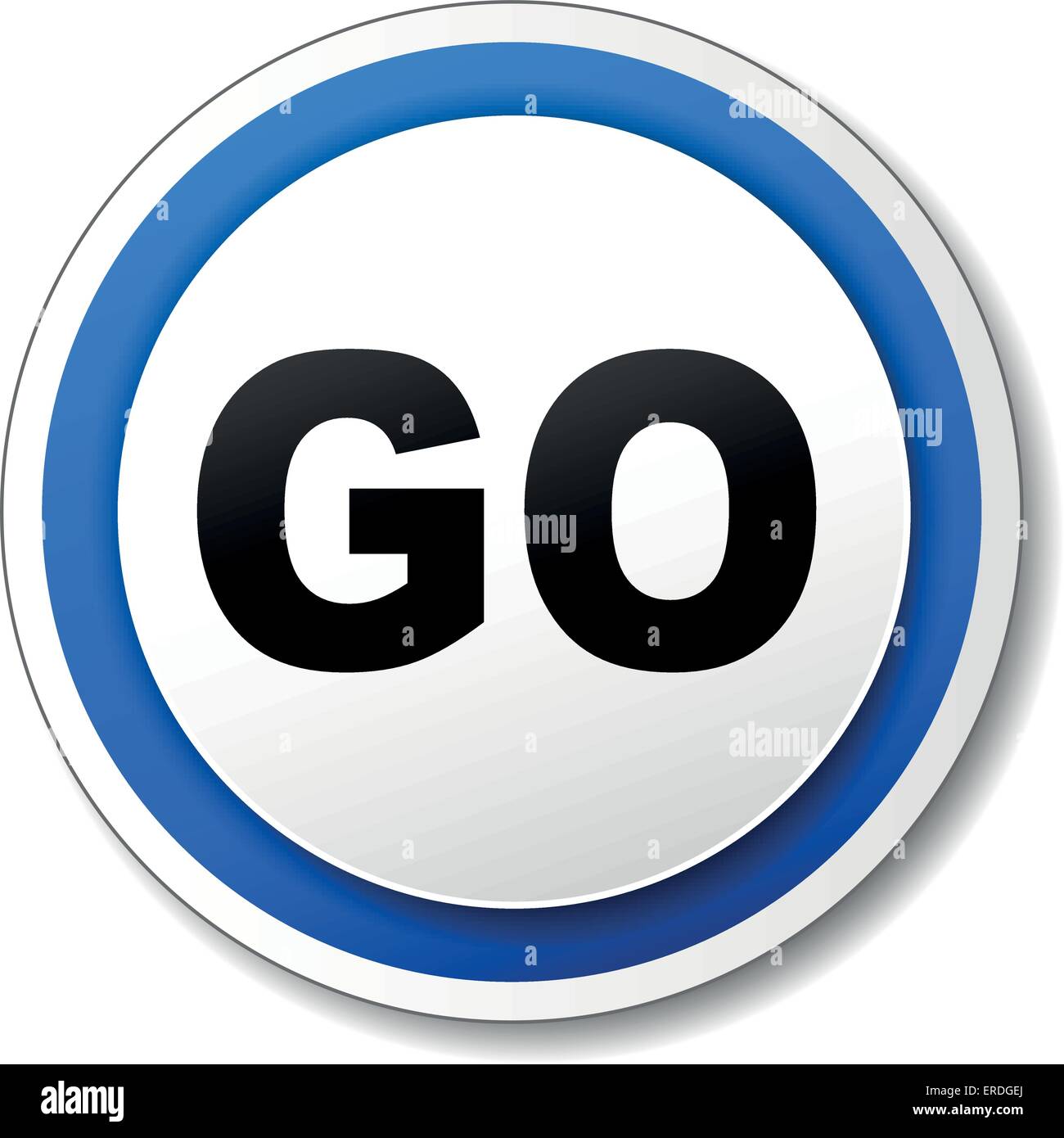 Aller symbole Banque d'images vectorielles - Alamy