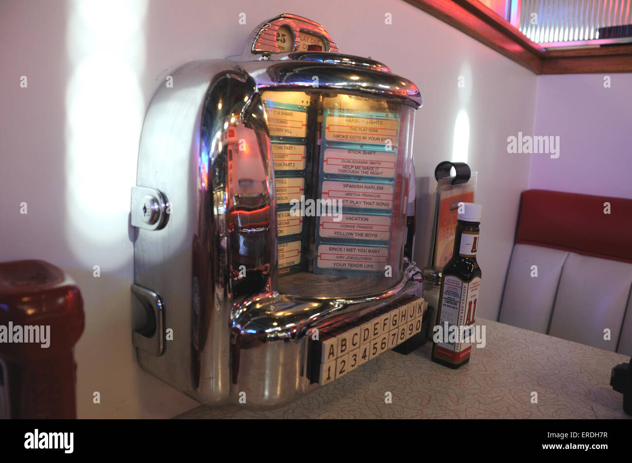 Juke box 50s Banque de photographies et d’images à haute résolution - Alamy